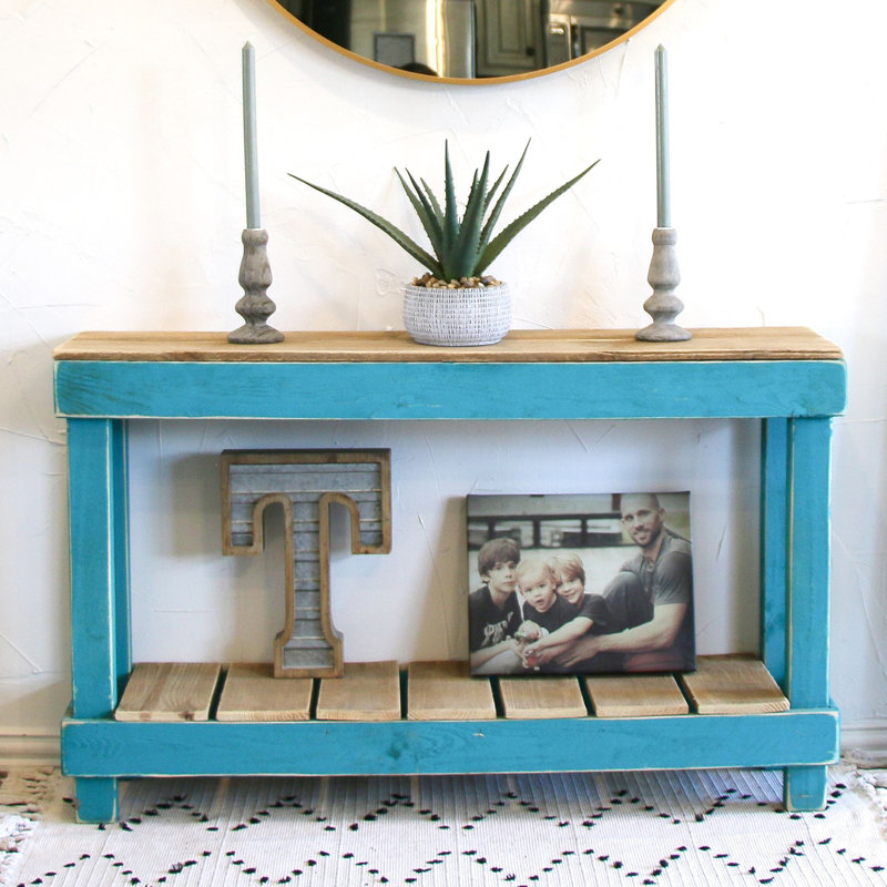Breakwater Bay 46 Inch Turquoise Luxe Combo Console & Reviews | Wayfair