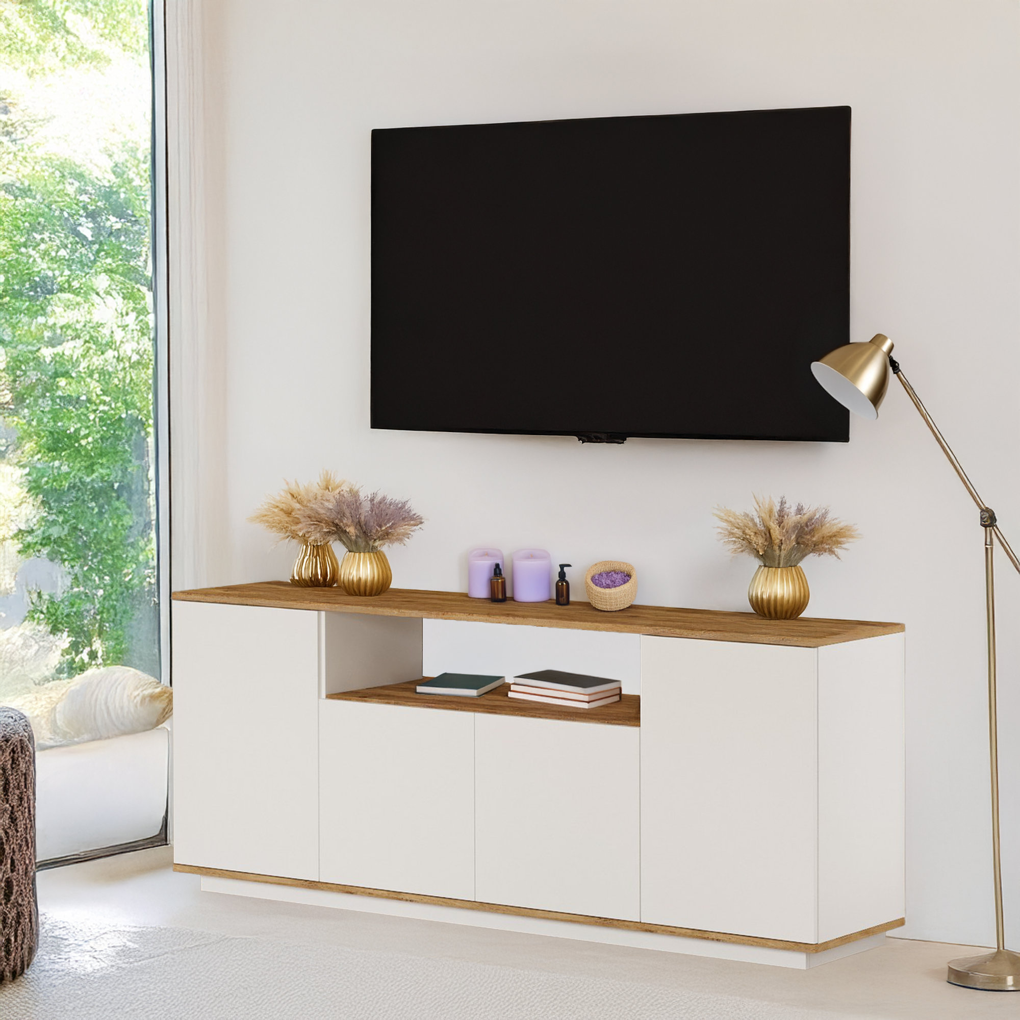 SpiritHome 71'' Wide Console | Wayfair