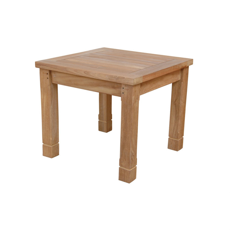 Foundry Select Teak Outdoor Side Table | Wayfair