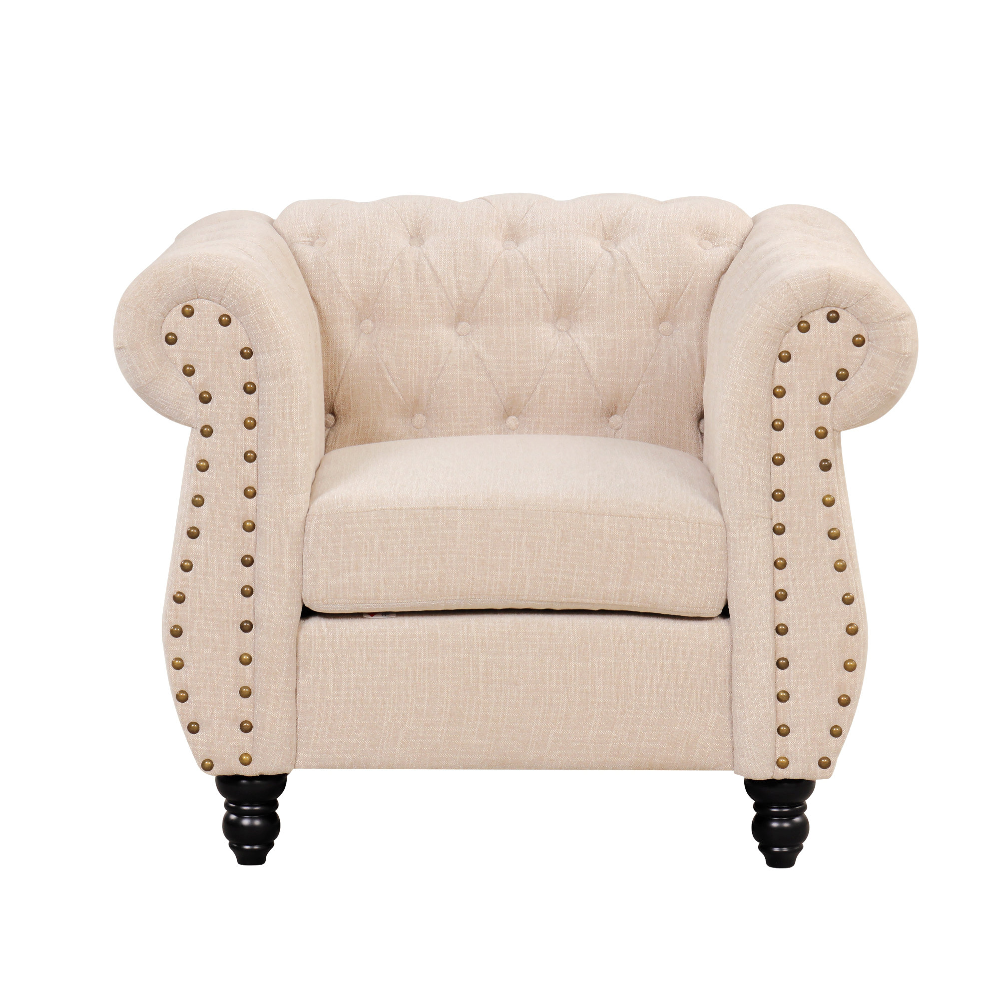 Charlton Home® Denasha Upholstered Club Chair | Wayfair