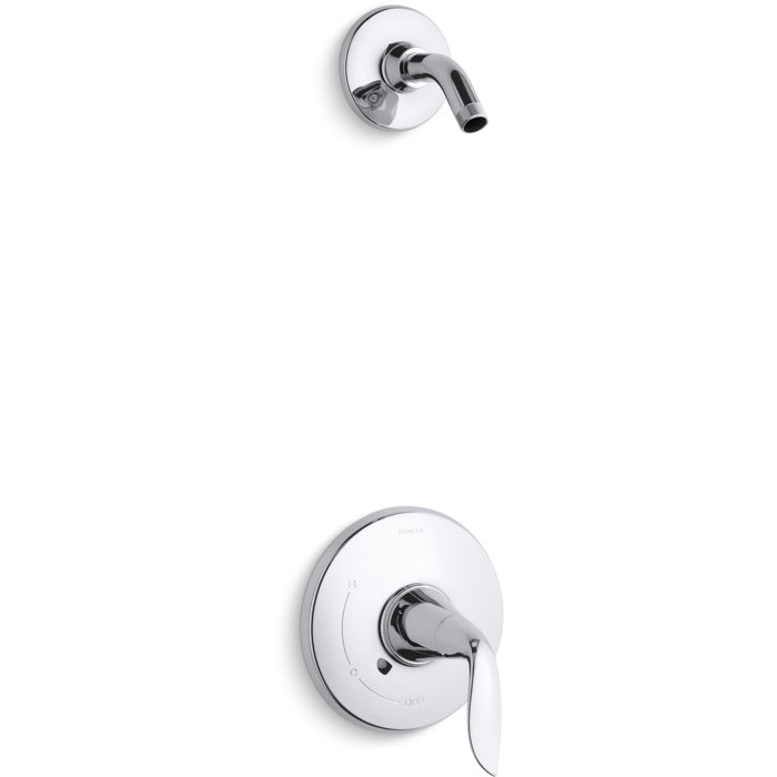 Kohler Refinia Rite-Temp Shower Valve Trim With Lever Handle, Less ...