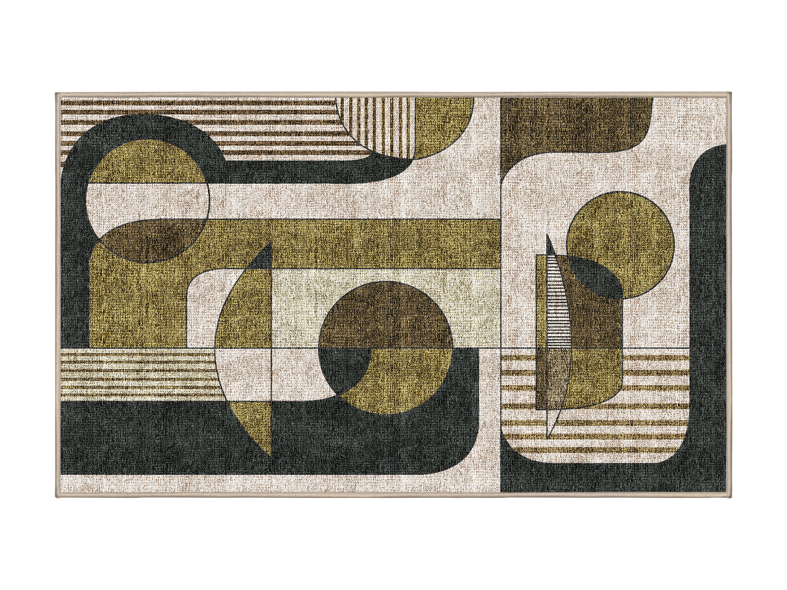 Orren Ellis Innisfree Abstract Machine Made Hand Loomed Chenille ...