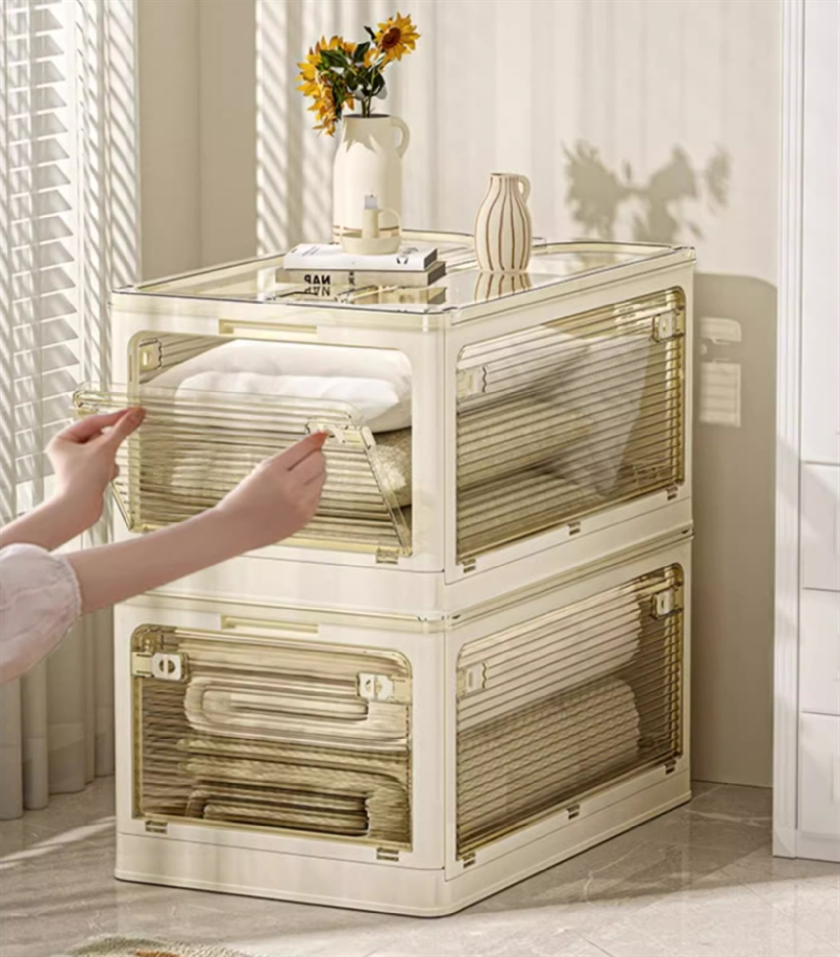 Meta Tarmor Clothing Storage Box - Wayfair Canada