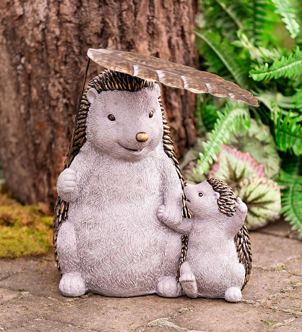 Trinx Father and Son Hedgehogs Resin Sculpture - Wayfair Canada