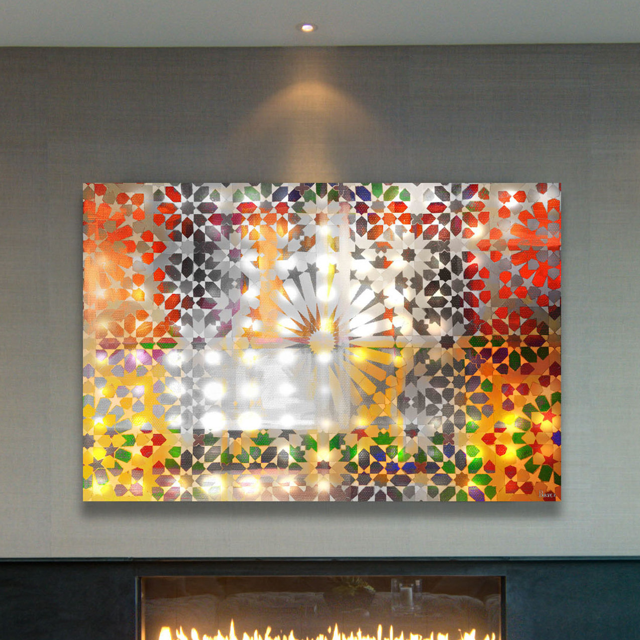 Parvez Taj 'Marrakesh Nights' by Parvez Taj Painting Print on Wrapped ...