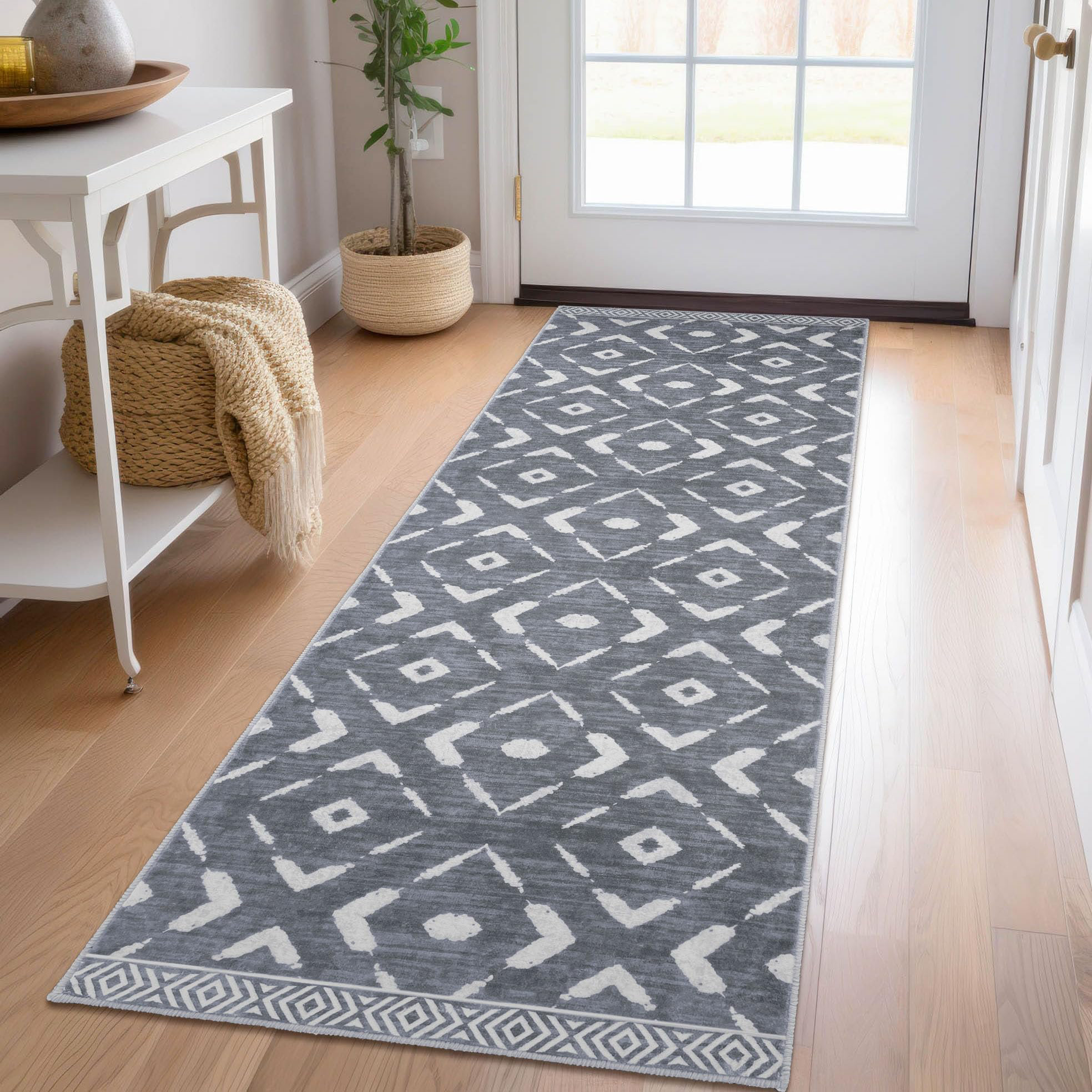 Union Rustic Boho Kitchen Runner Rug Hallway Runner Rug Washable Runner ...
