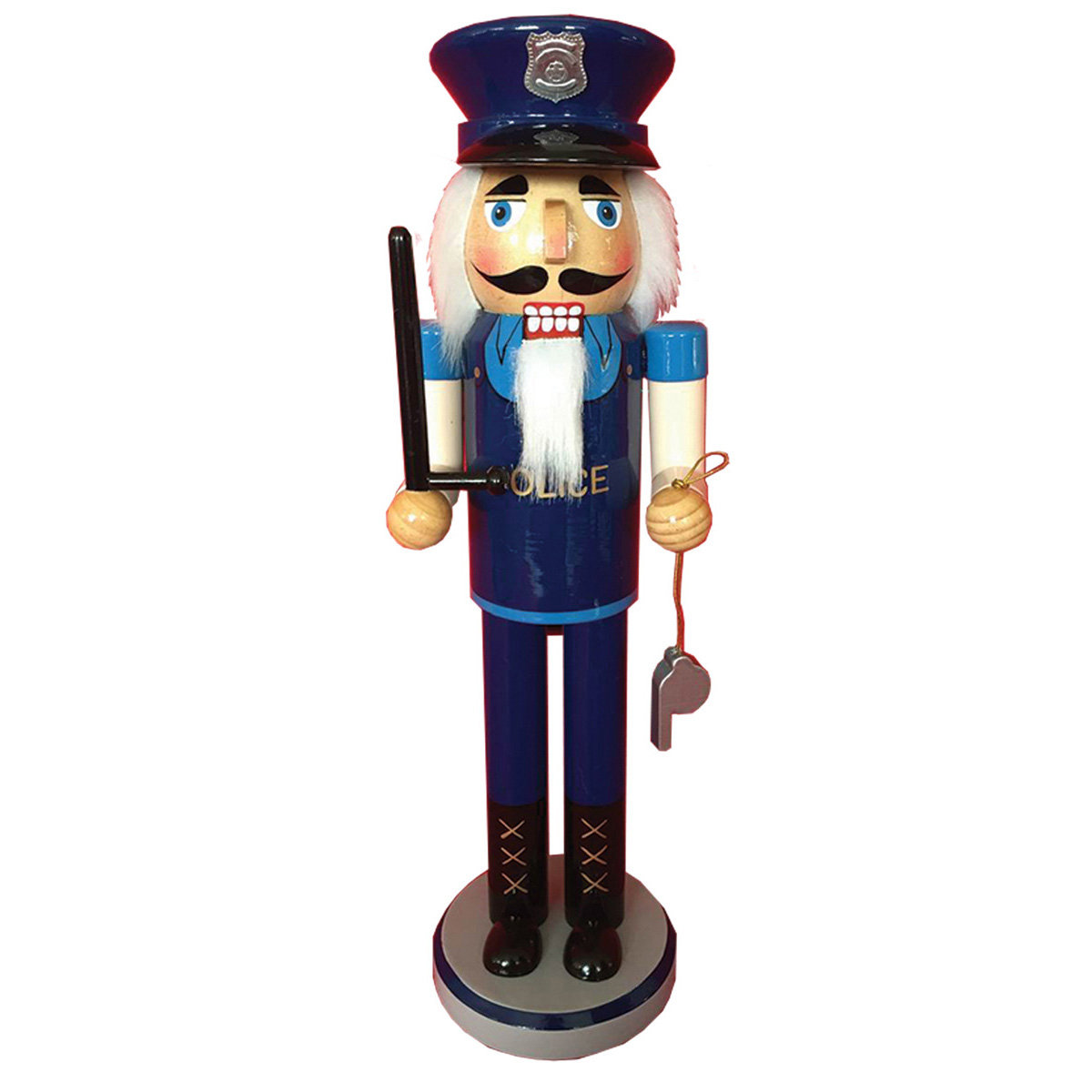 The Holiday Aisle® Burkey Policeman Nutcracker & Reviews | Wayfair