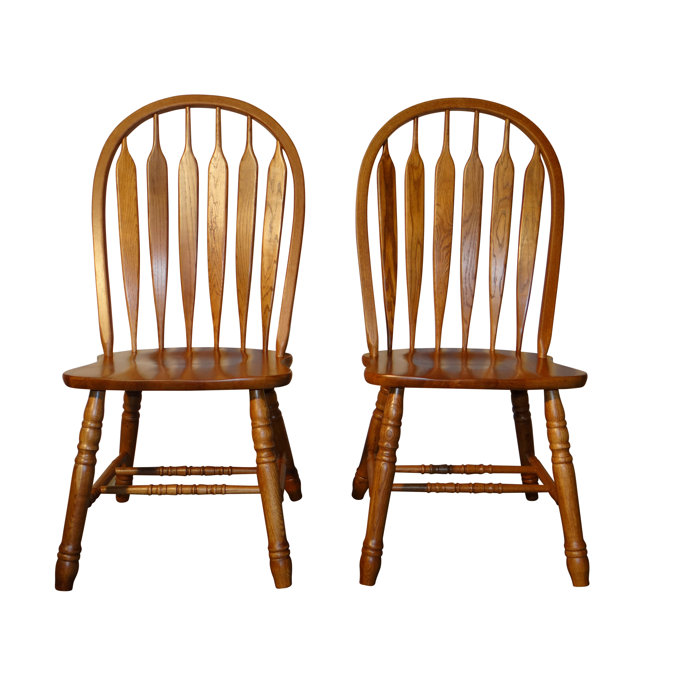 Rosalind Wheeler Allijah Solid Wood Side Chair & Reviews | Wayfair