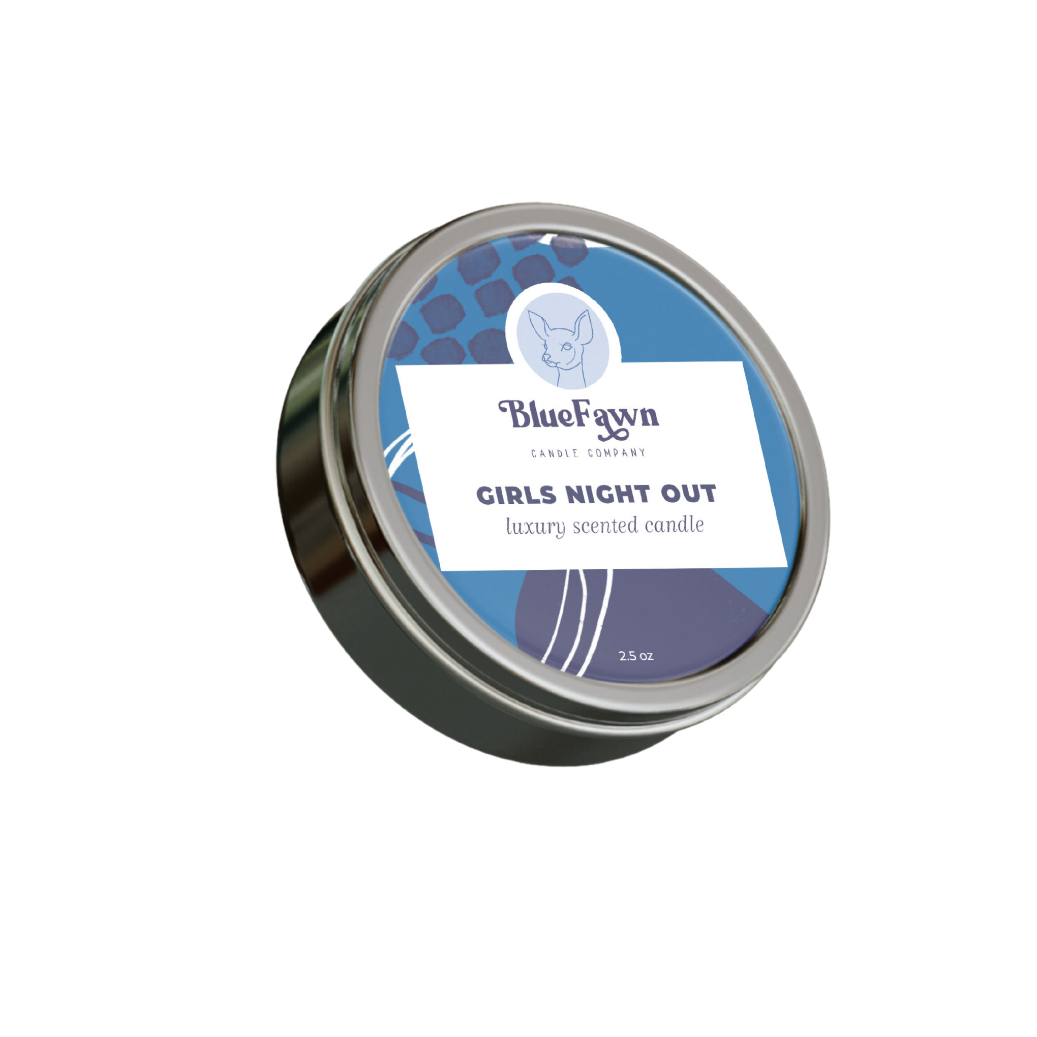 Blue Fawn Candle Company Small Tin Candles Girls Night Out Scented ...