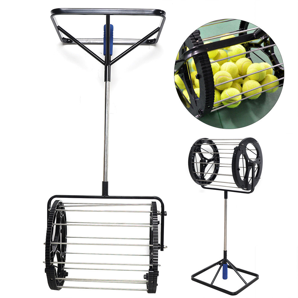 YYBUSHER Tennis Balls Pickup Collector Automatic Balls Receiver | Wayfair