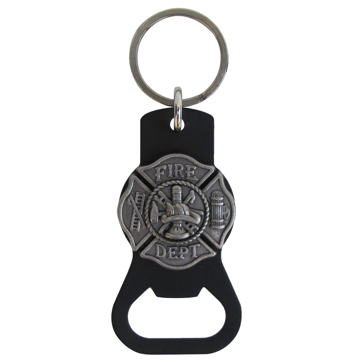 Prep & Savour Firefighter Beer Soda Bottle Opener Keychain Fireman Fire ...