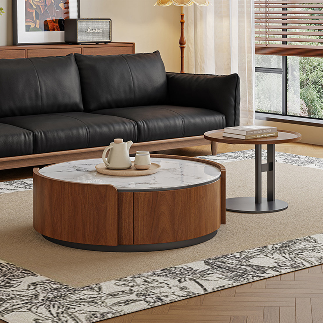 Orren Ellis Round stone table with medieval style | Wayfair