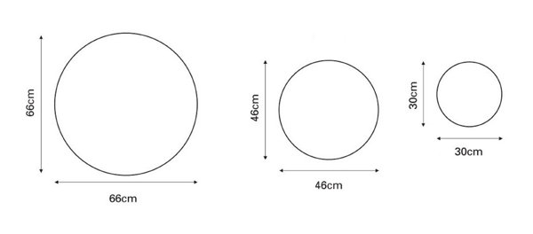 Dakota Fields Baker Decorative Sphere Fibreglass Garden Statue ...