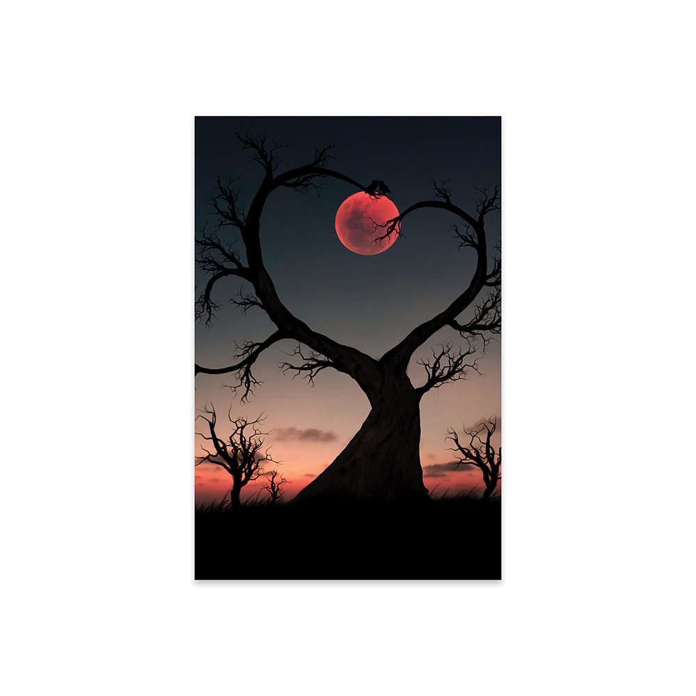 Red Barrel Studio Tree and Owl by Abdullah Evindar - Unframed ...