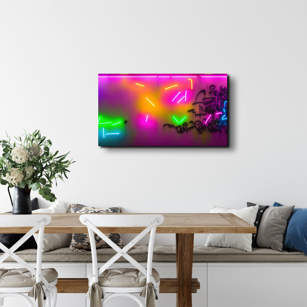 ATX Art Group LLC Subway Neon Graffiti Alive by Stephen Chambers ...