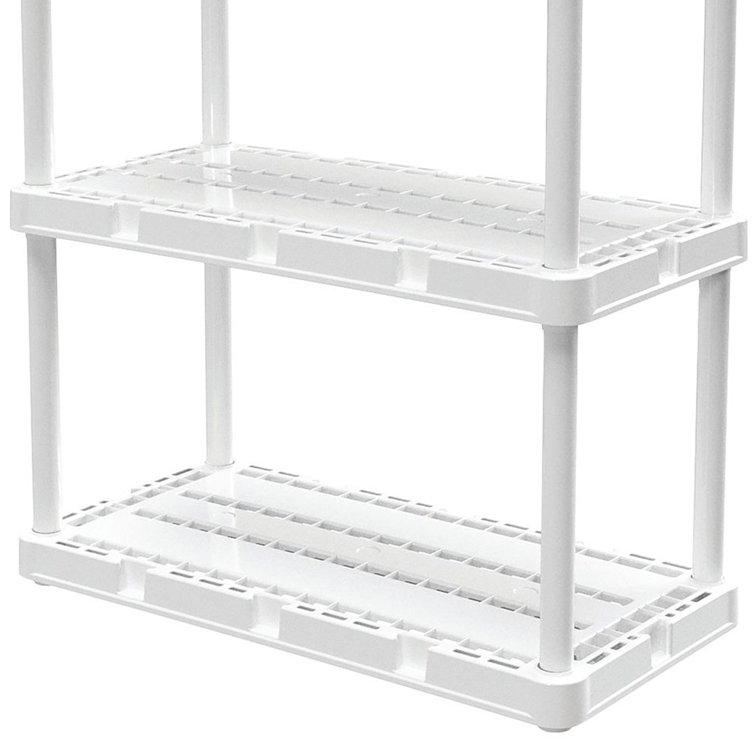 Gracious Living 12'' W Plastic Shelving Unit - Wayfair Canada