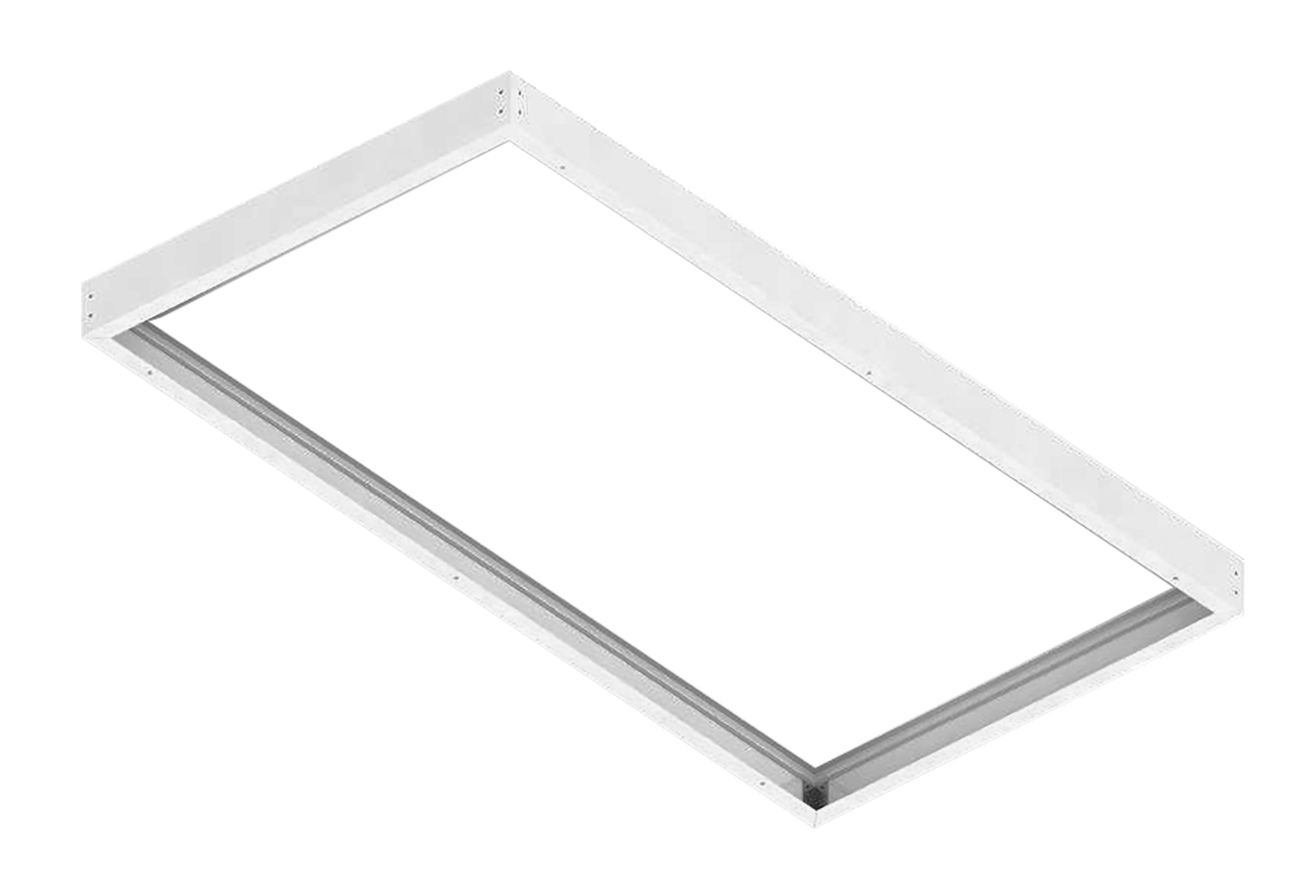 NICOR Lighting 2x4 Ft. Surface Mount Kit for NICOR LED Troffers ...
