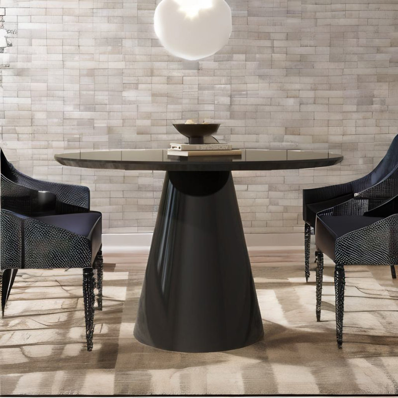 Latitude Run® Minimalist Round Dining Table | Wayfair