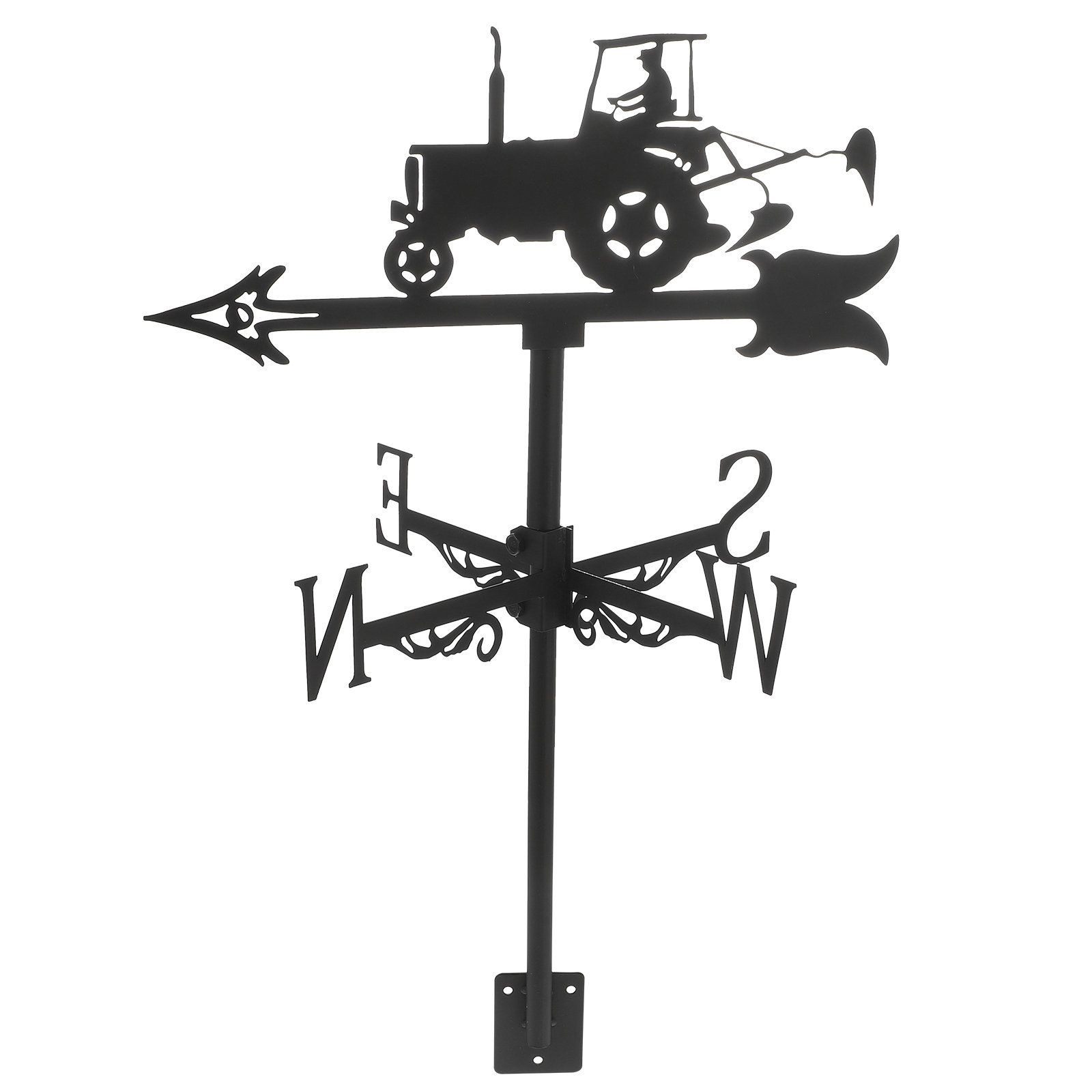 Williston Forge Tractor Design Weathervane Iron Art Weather Vane Metal ...