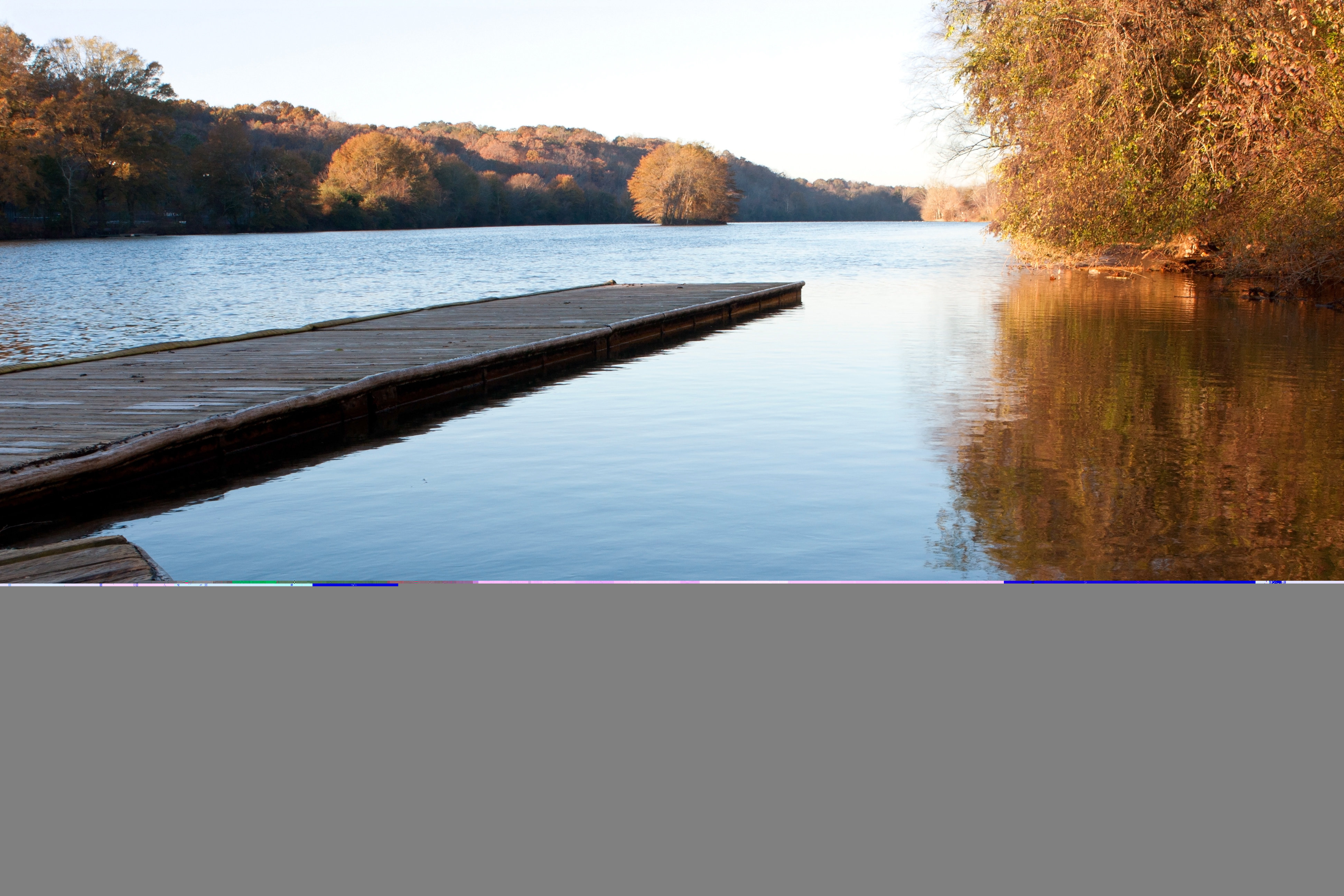 17 Stories Atlanta's Chattahoochee River by - Wrapped Canvas Photograph ...