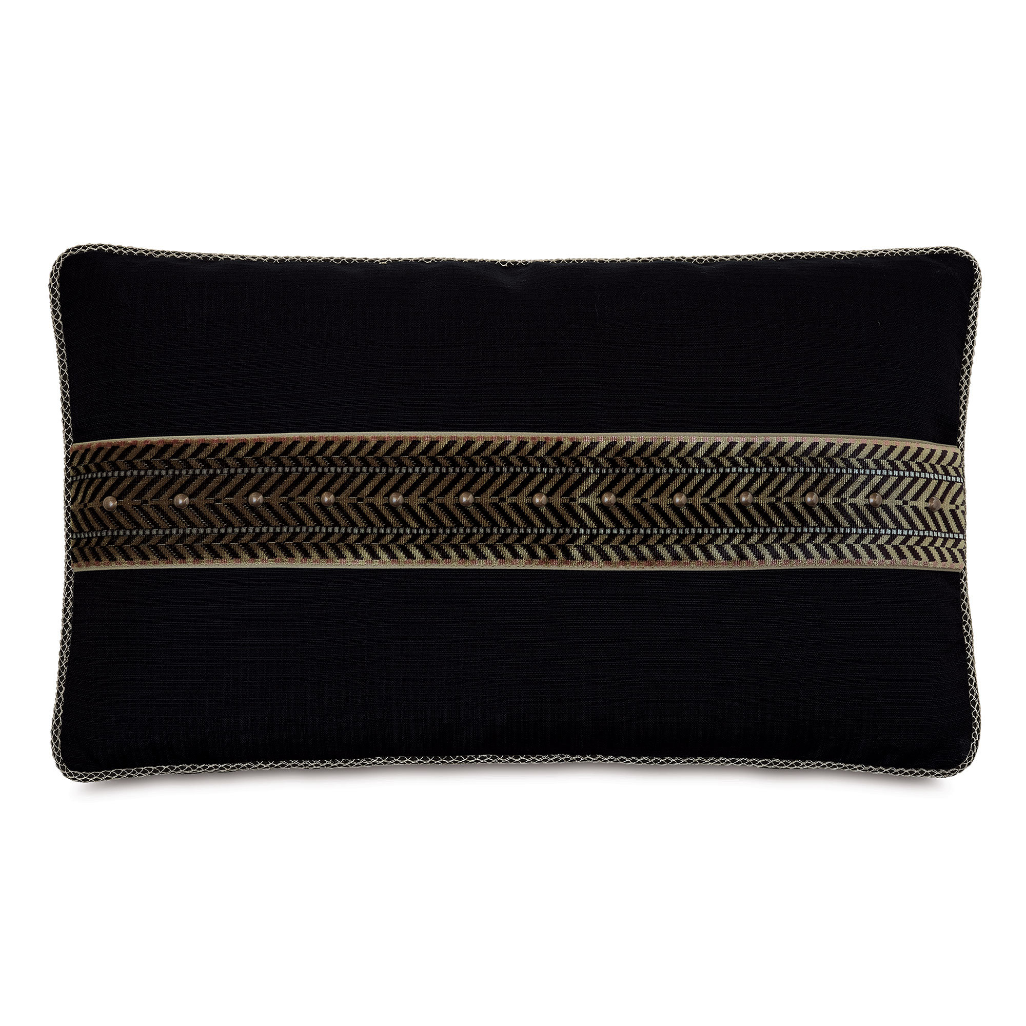 Eastern Accents Talena Polyester Lumbar Rectangular Pillow Cover and ...