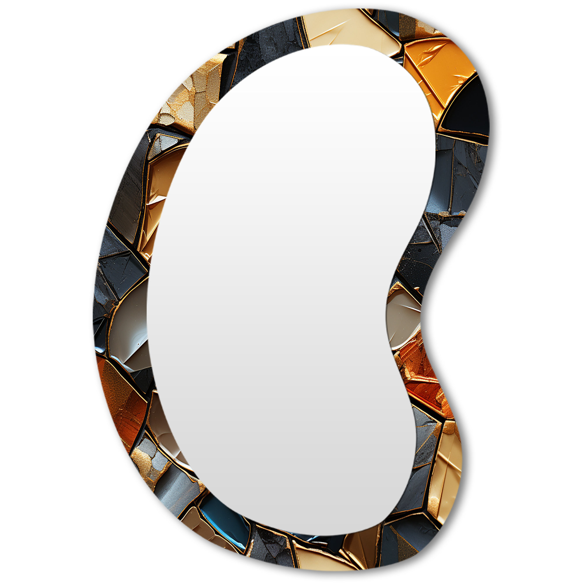 Ivy Bronx Cubic Mosaic Marble Tiles I - Abstract Tile Modern ...