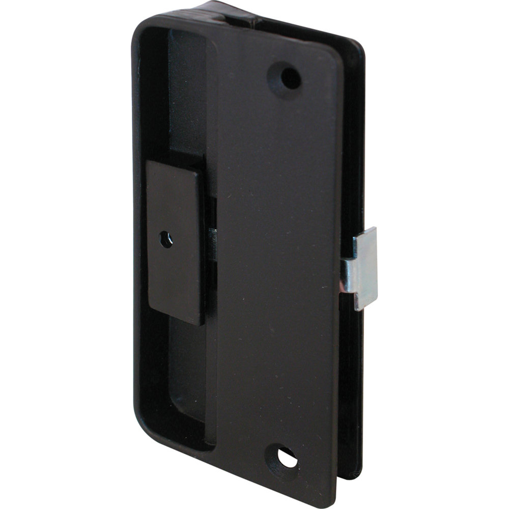 Prime-Line Black Plastic, Screen Door Latch and Pull Mortise Style ...