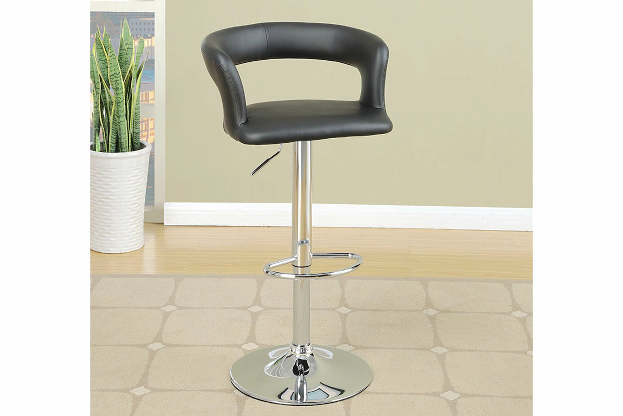 Brayden Studio Bar Stool Counter Height Chairs Set Of 2 Adjustable ...