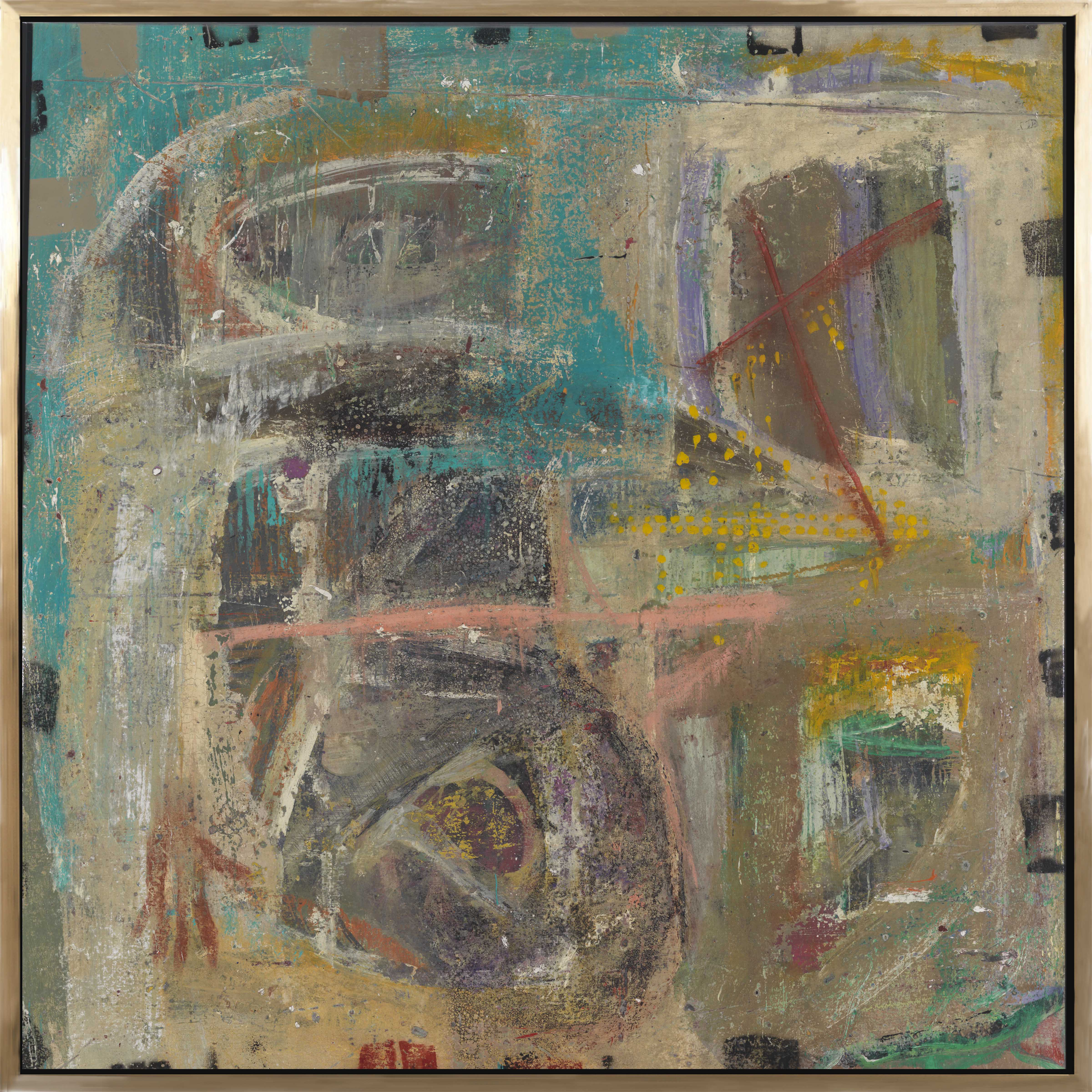 CHC Art, Inc. Primary Shapes I - Painting on Canvas | Wayfair