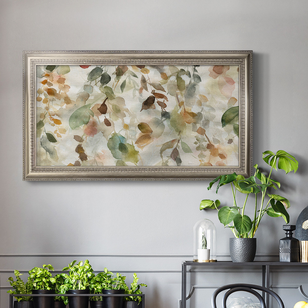 Red Barrel Studio® Fall Cascade - Single Picture Frame Print on Canvas ...