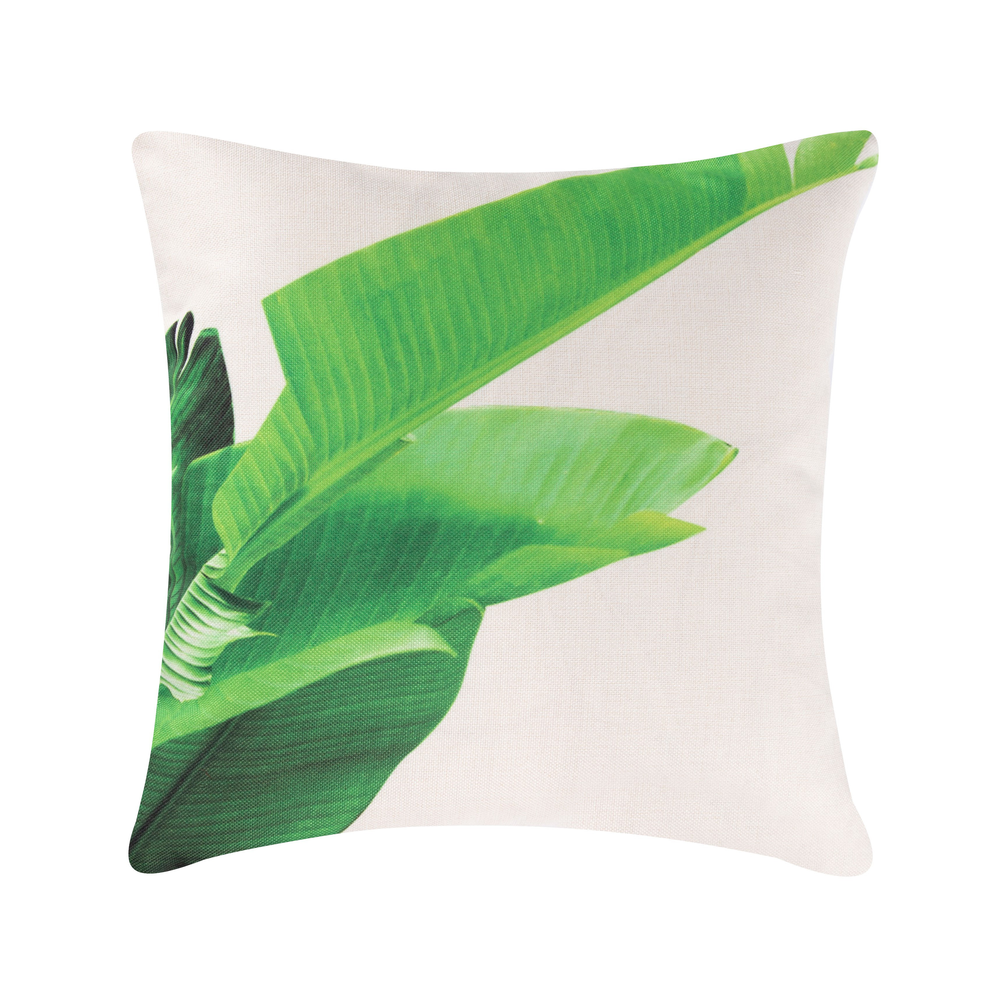 Bene Boutique Tropical Leaves Square Pillow Cover | Wayfair