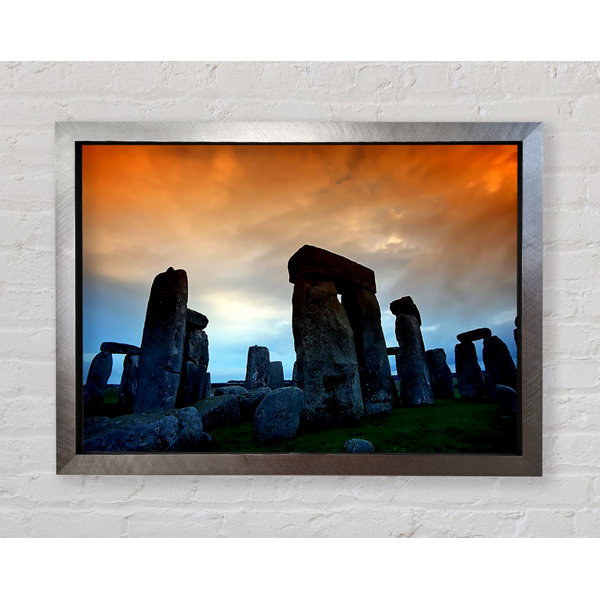 Bright Star Stonehenge At First Morning Light - Single Picture Frame ...