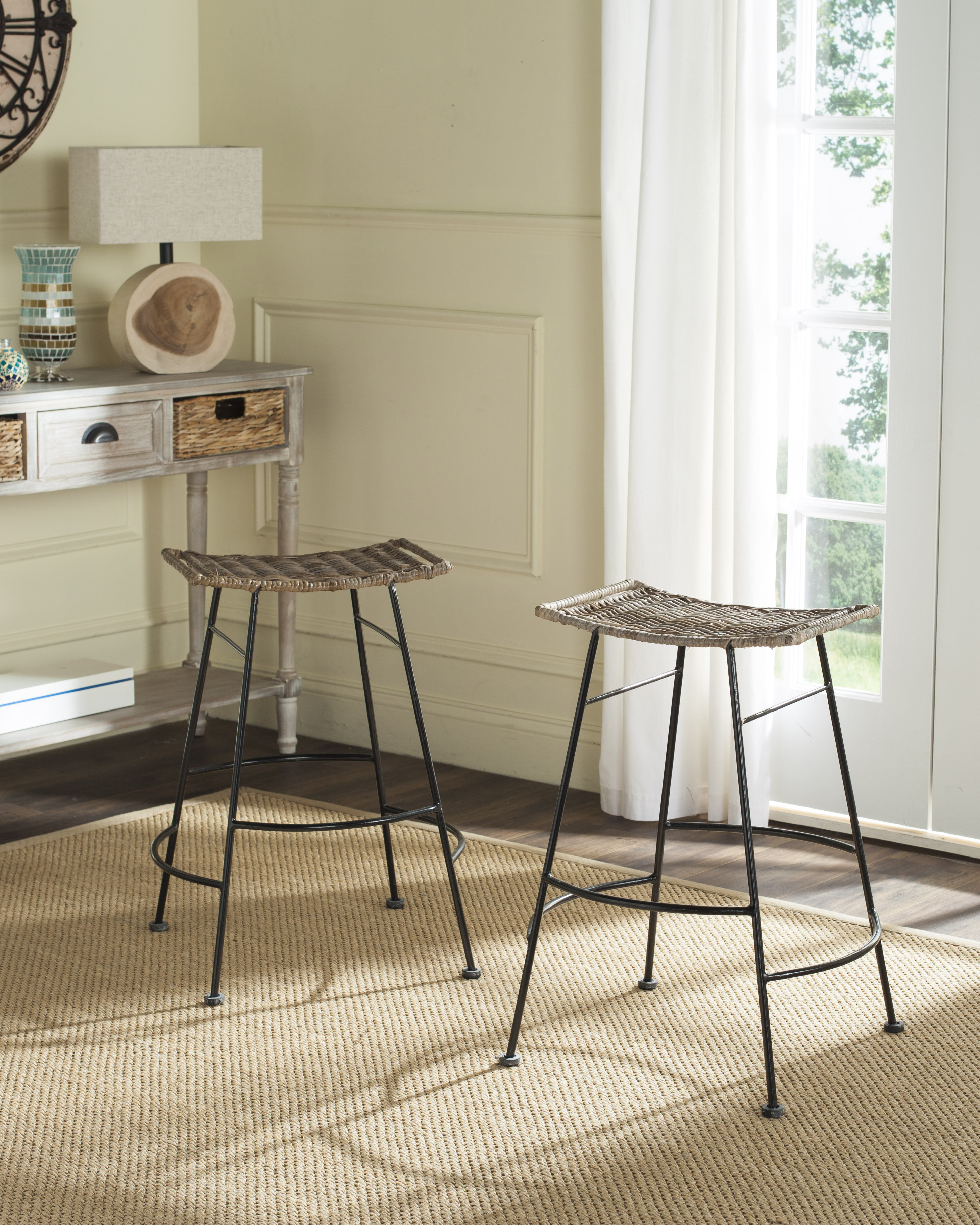 Union Rustic Bungalo Bar Stool & Reviews | Wayfair