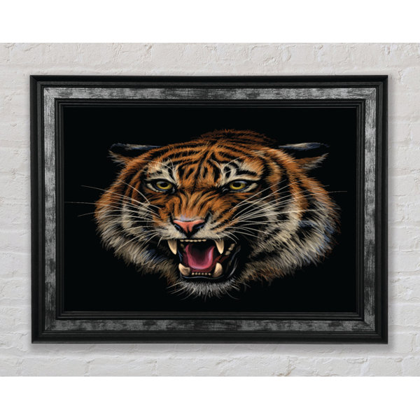 Bright Star The Lion Angry - Single Picture Frame Art Prints | Wayfair ...