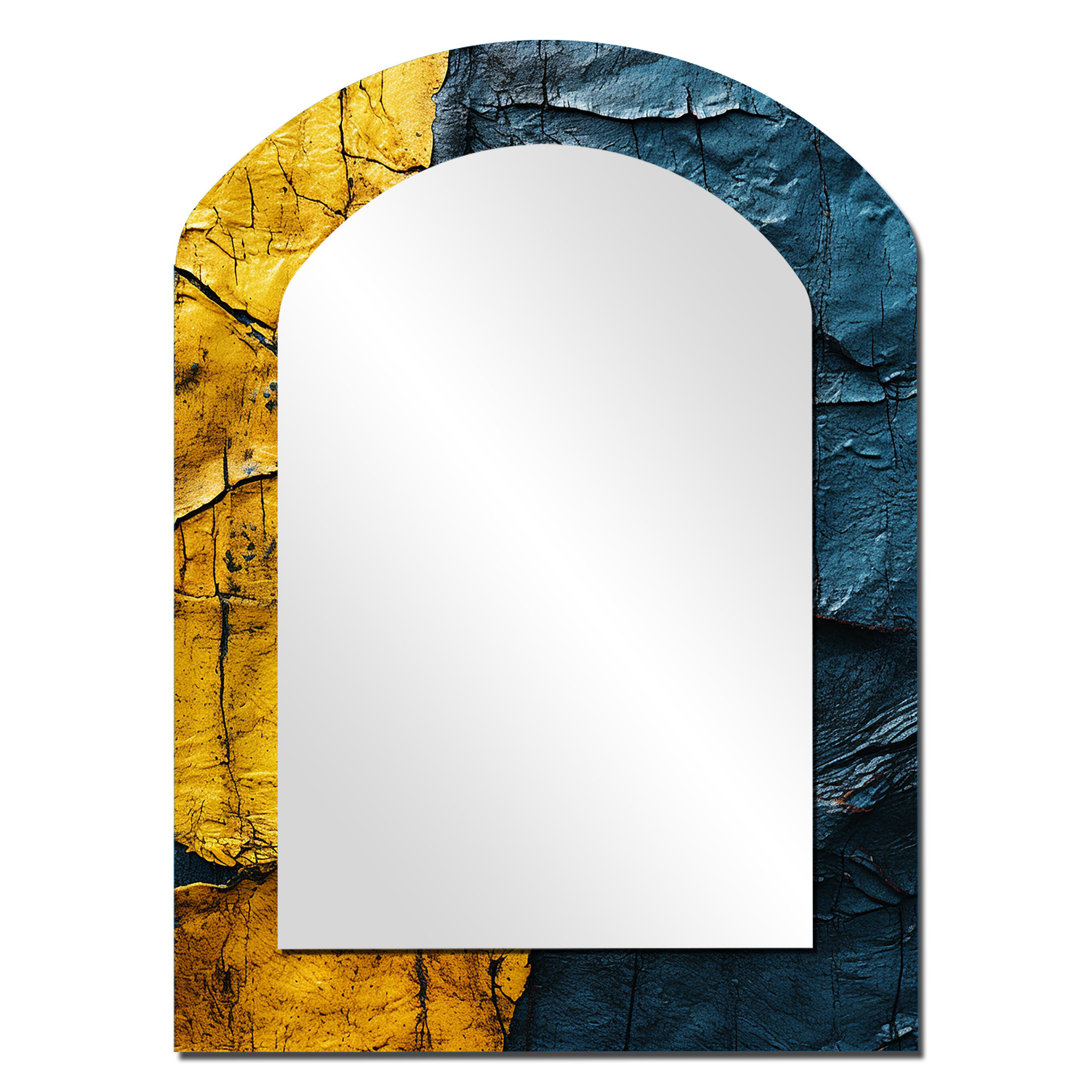 Dakota Fields Yellow Azure Harmonic collages - Abstract Collages ...