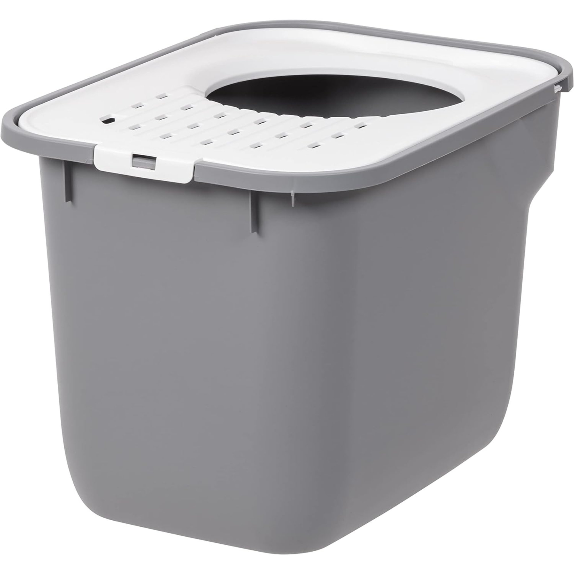 Tucker Murphy Pet™ Rectangular Top Entry Cat Litter Box, Kitty Litter ...