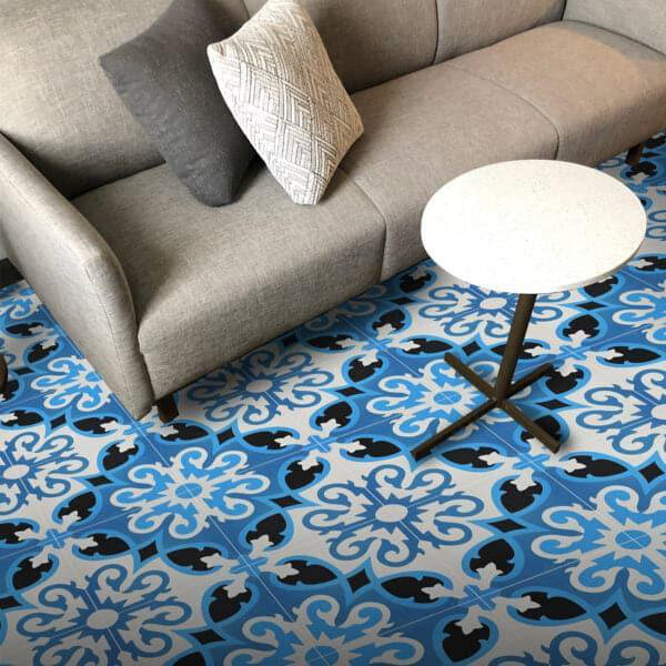 Moroccan Mosaic Tile House Agadir 8" x 8" Cement Patterned Wall & Floor ...