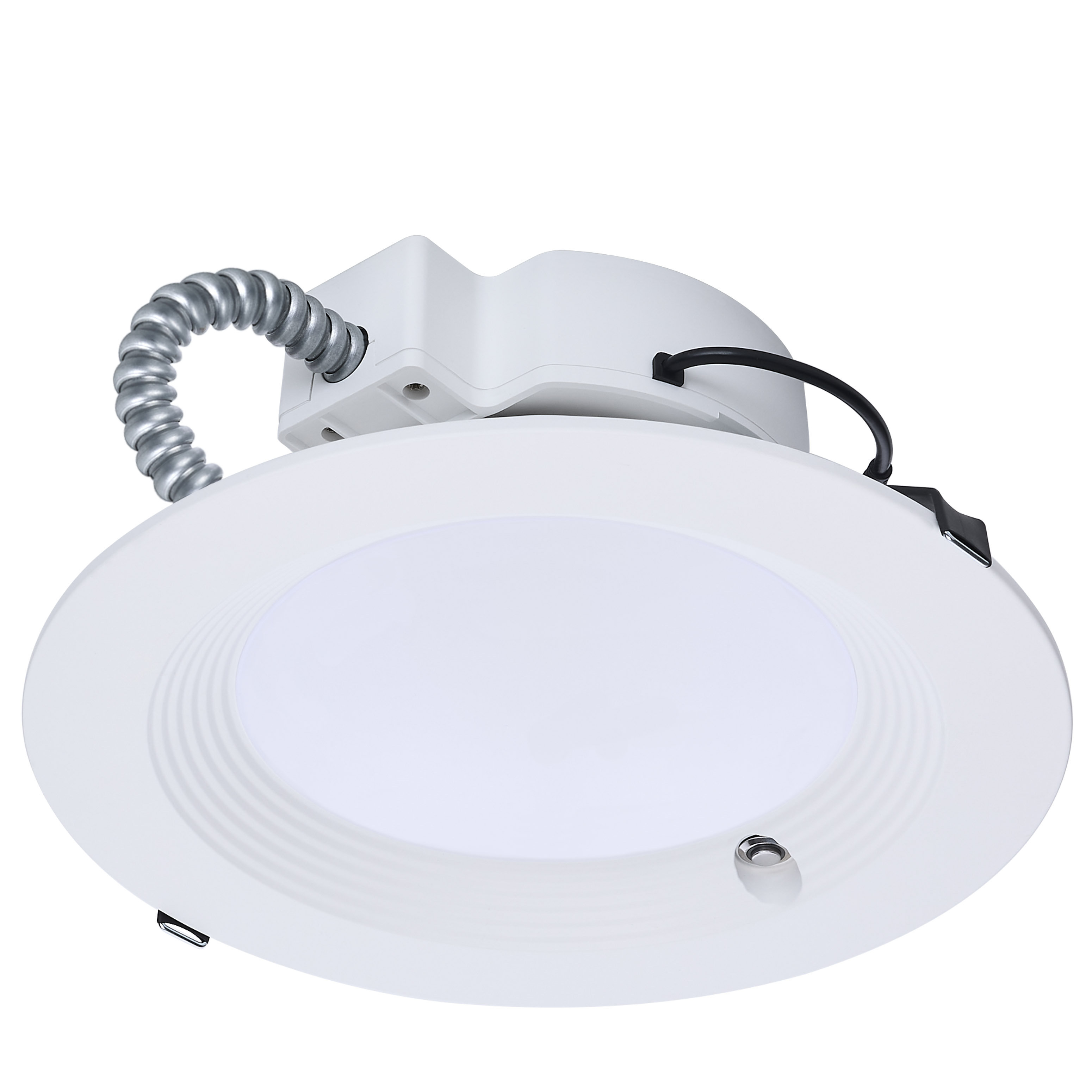 Satco 28W Field Selectable LED 8-Inch Commercial Downlight Dual Dimming ...