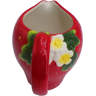 Gracie Oaks Hand Painted Strawberry Ceramic Pitchers With Handle In Red ...