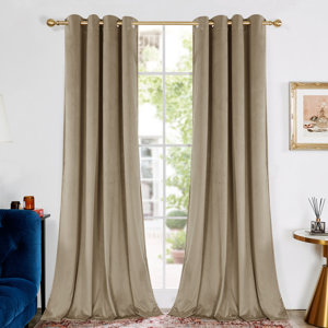 Mercer41 Trenady Polyester Max Blackout Curtain Pair | Wayfair