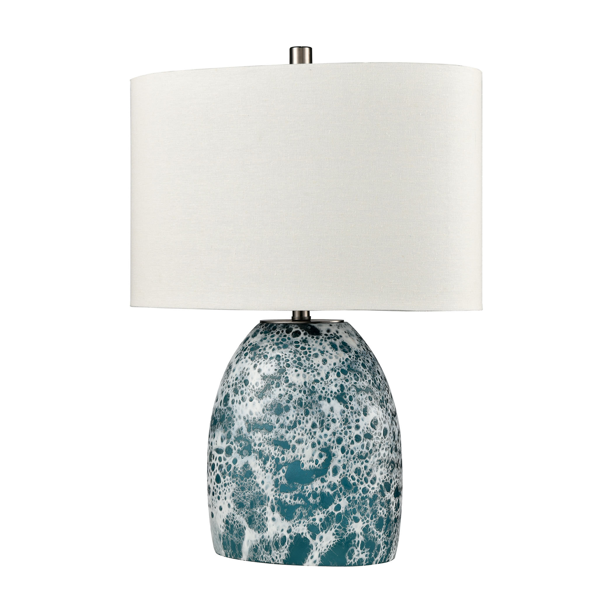 Orren Ellis Tyia 22" Blue/White Table Lamp - Wayfair Canada