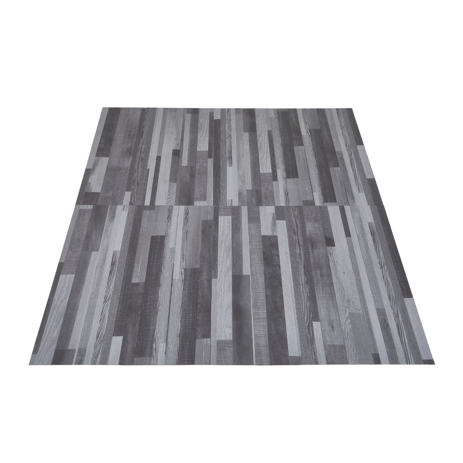 Lily Manor 36Pcs Wood-Grain PVC Self-Adhesive Plank Flooring Set ...