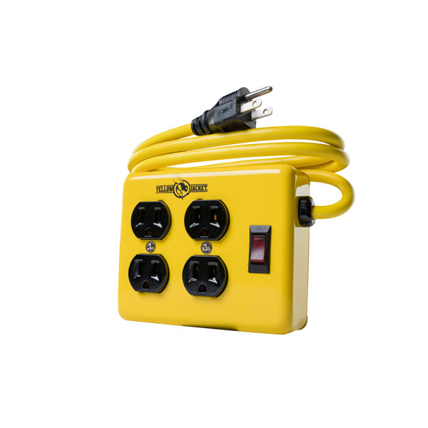 Yellow Jacket 15-Amp AFCI Quadplex Outlet - Wayfair Canada