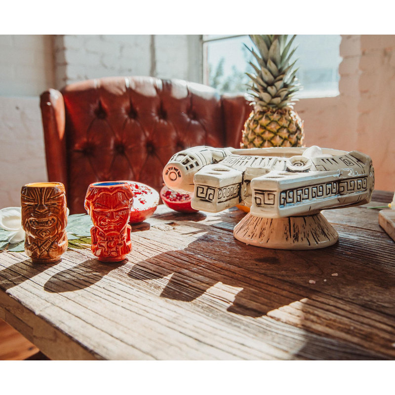 Bungalow Rose Mayzi Star Wars Millennium Falcon Punch Bowl Set With ...