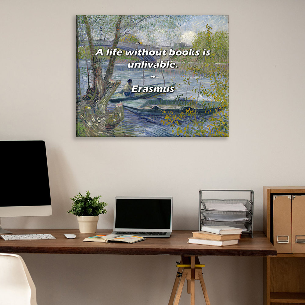 Astoria Grand Artsy Quote "A life without books is unlivable." By ...