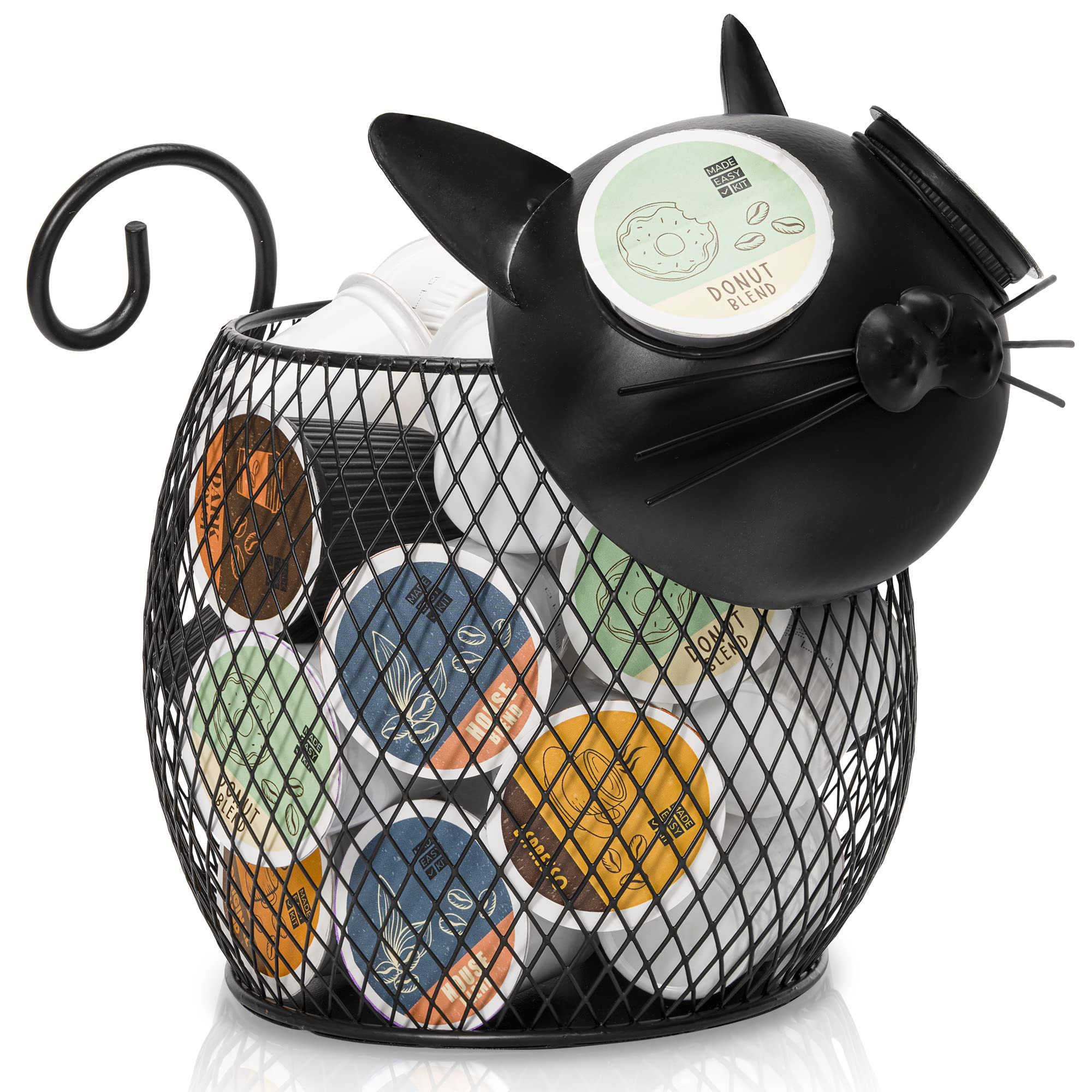 BOJUNTAN Coffee Pod Basket Organizer Useful Decor - Compatible With ...