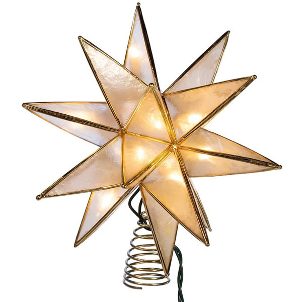 Kurt Adler Sputnik Capiz Tree Topper & Reviews | Wayfair