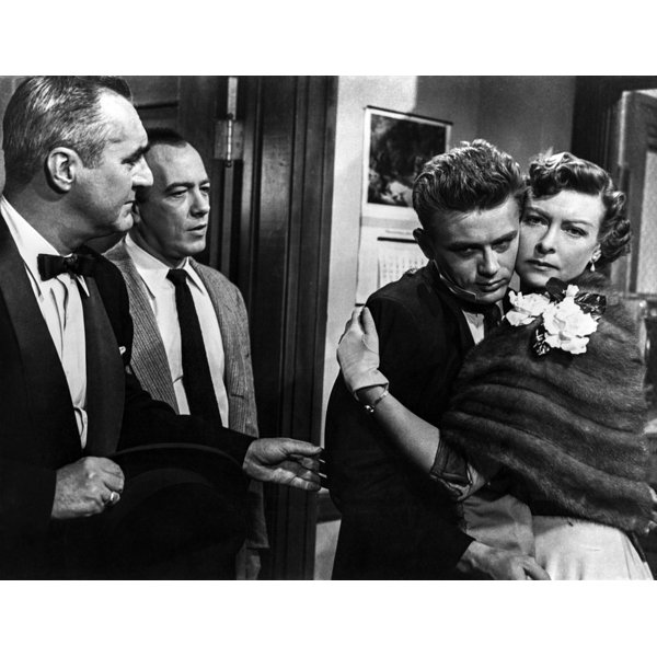 Globe Photos Entertainment " Jim Backus And Edward Platt Watching James ...