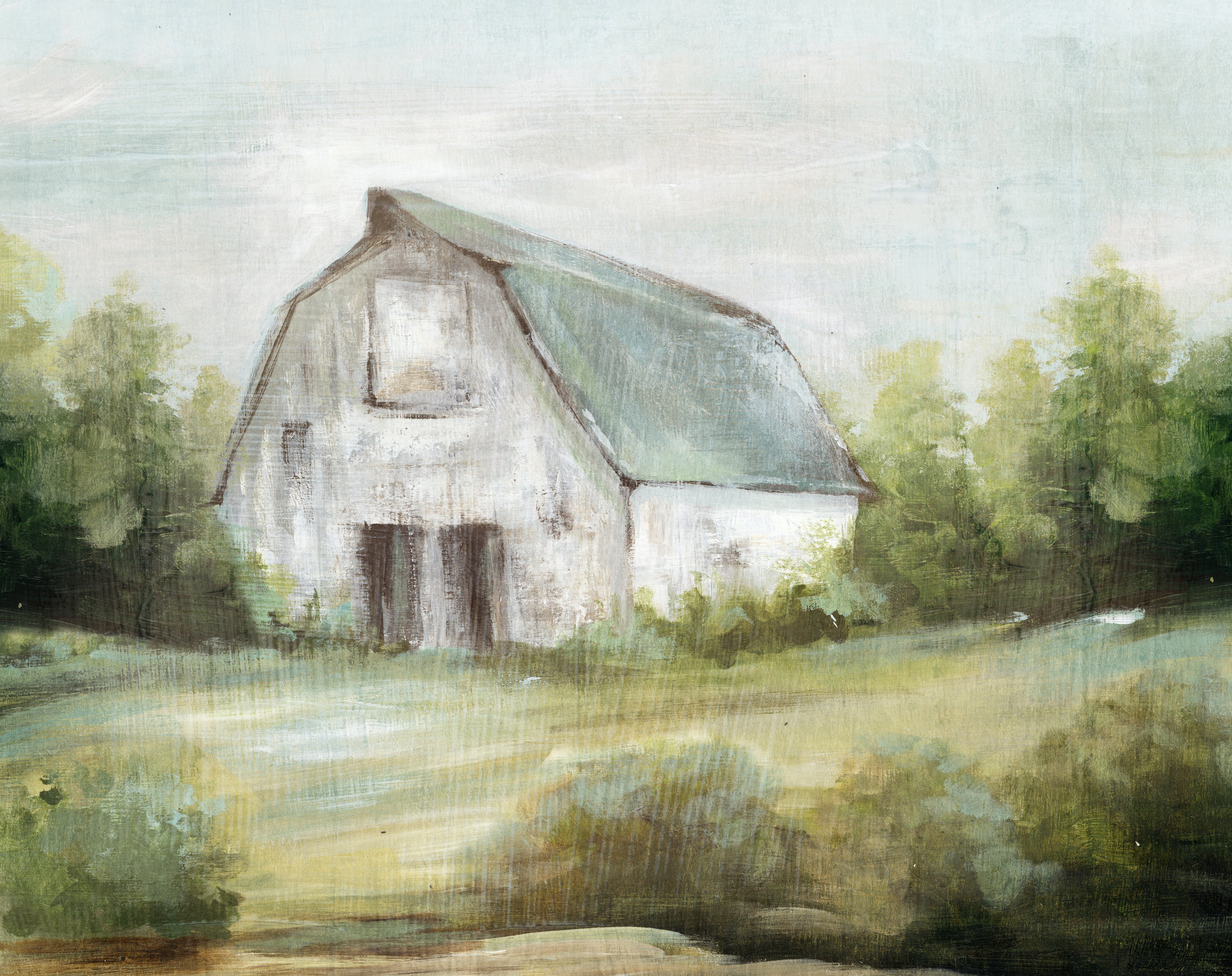 August Grove® Homestead Memories On Canvas by Eva Watts Print | Wayfair