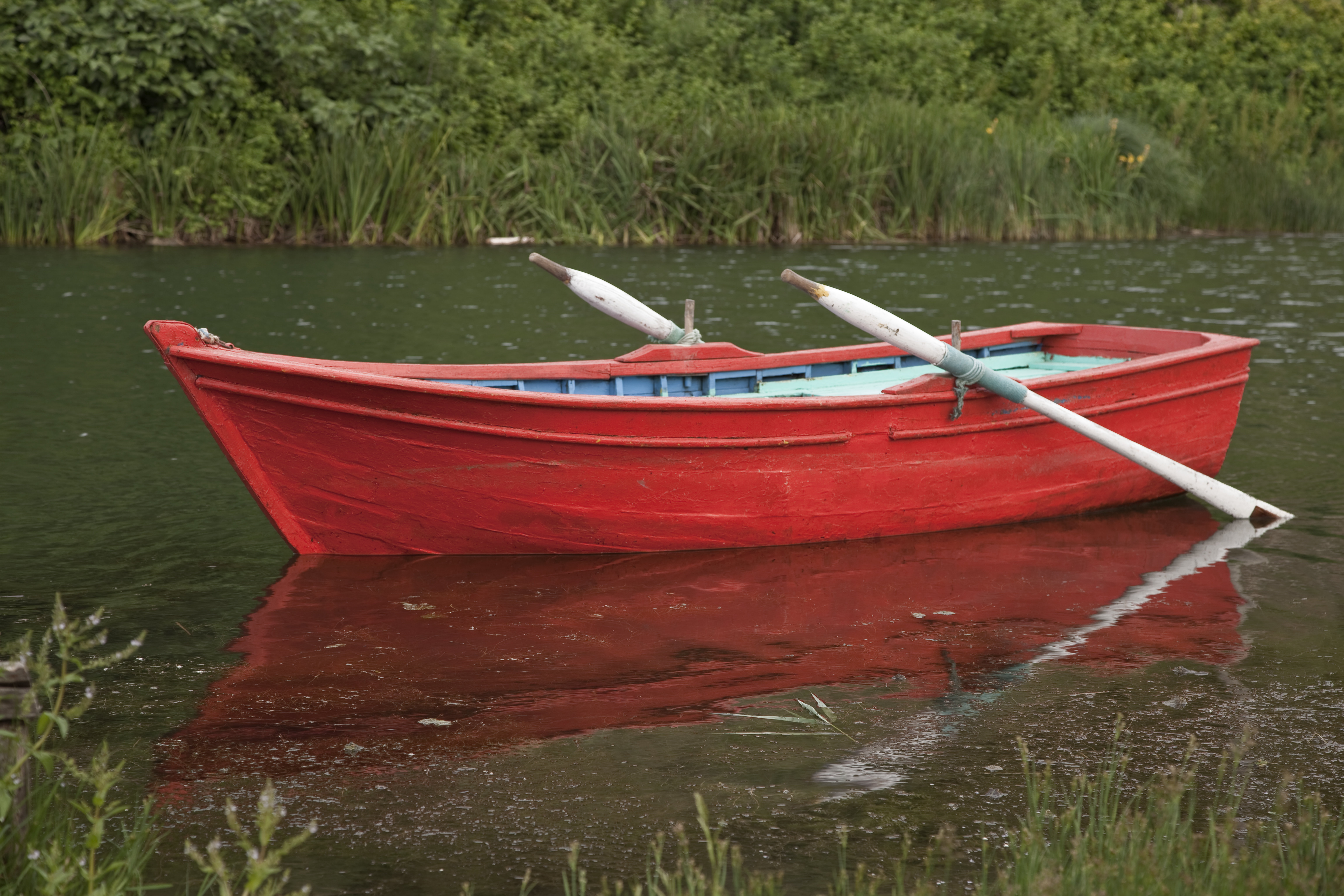 Breakwater Bay Red Row Boat by Sitade | Wayfair